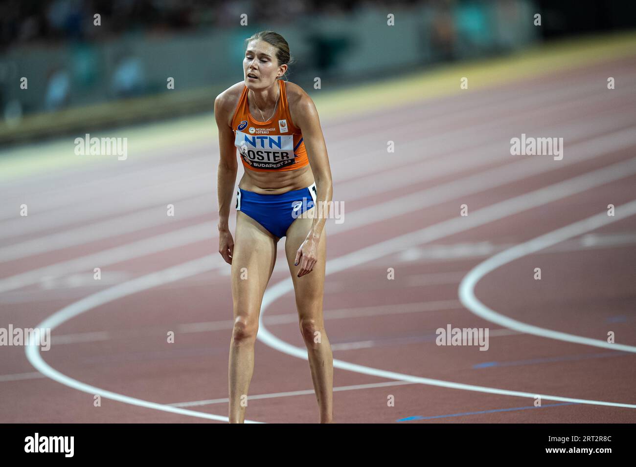 Maureen Koster nahm an der 5000-Meter-Staffel der Leichtathletik ...