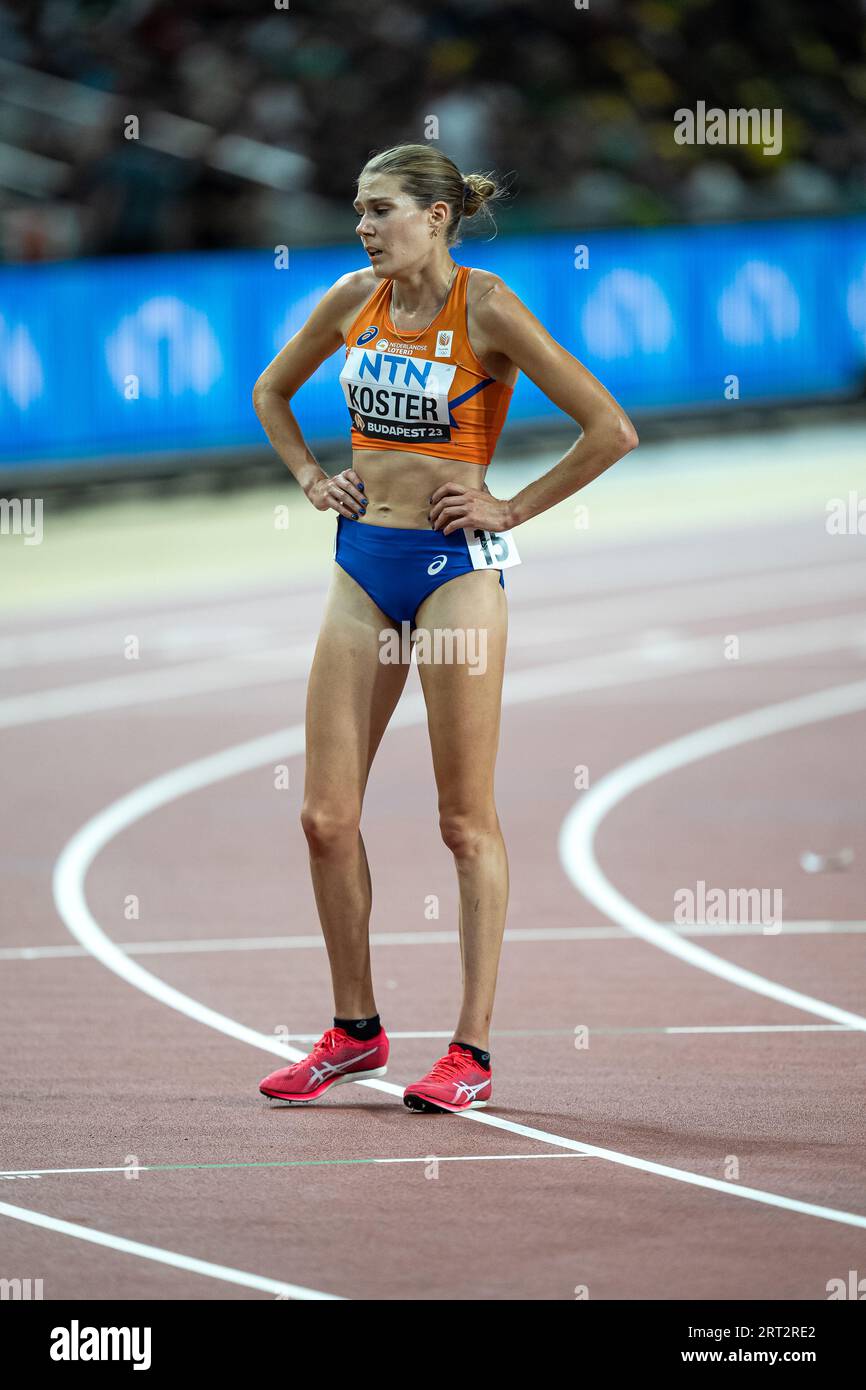 Maureen Koster nahm an der 5000-Meter-Staffel der Leichtathletik ...