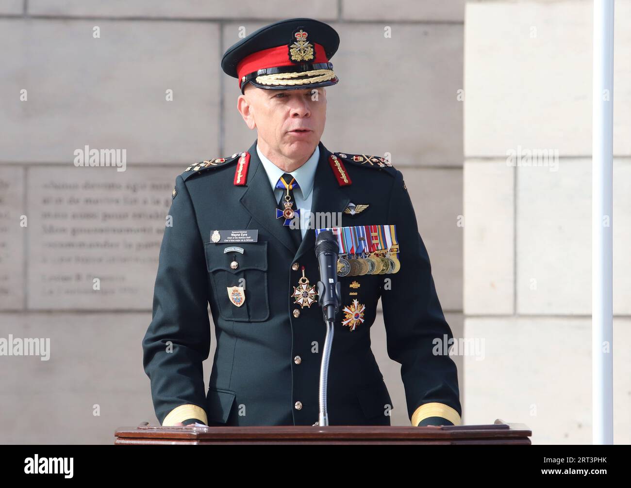 Ottawa, Kanada. September 2023. General Wayne Eyre, Chief of the ...