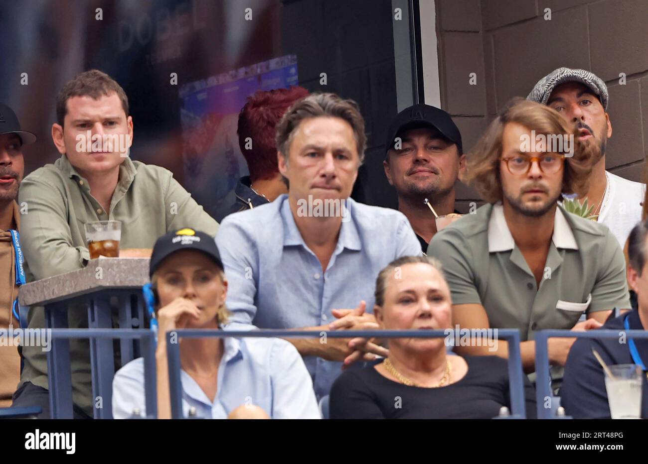 Flushing Meadow, Usa. September 2023. Schauspielerin Charize Theron und ...