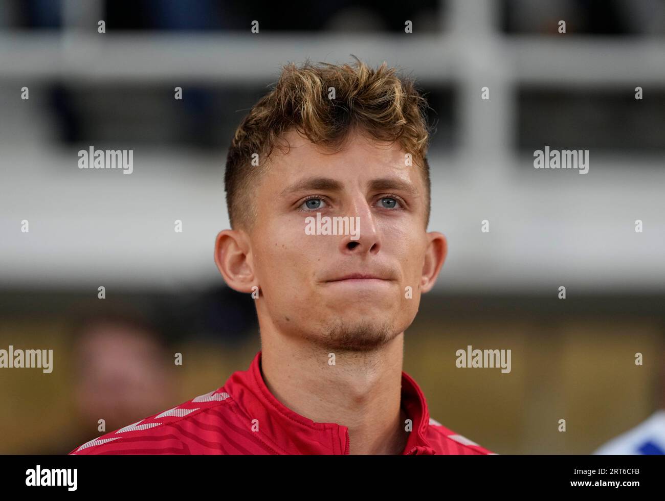 10. September 2023: Jesper LindstrÃ¸m (Dänemark) schaut während eines ...