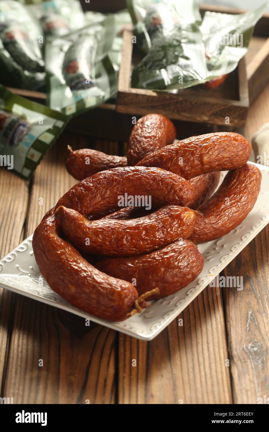 Polony herstellung -Fotos und -Bildmaterial in hoher Auflösung – Alamy