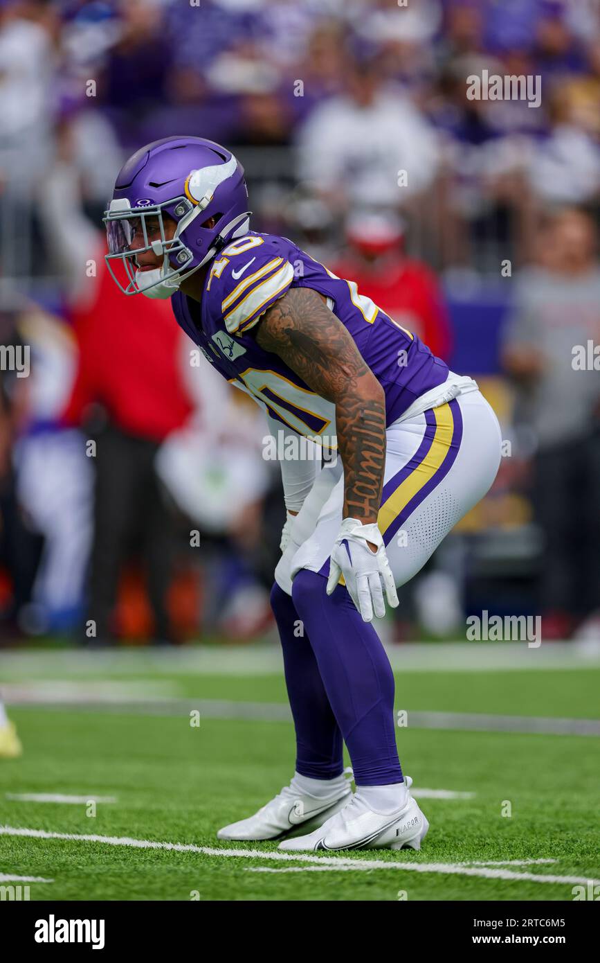 Minnesota Vikings linebacker Ivan Pace Jr. (40) in action against the ...