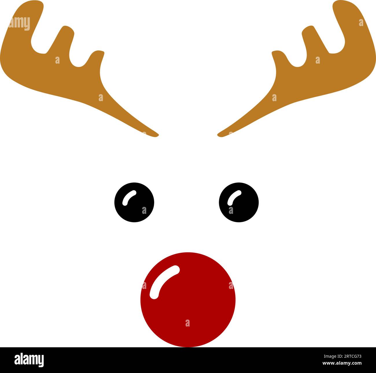 Rentiere lustig Stock-Vektorgrafiken kaufen - Alamy