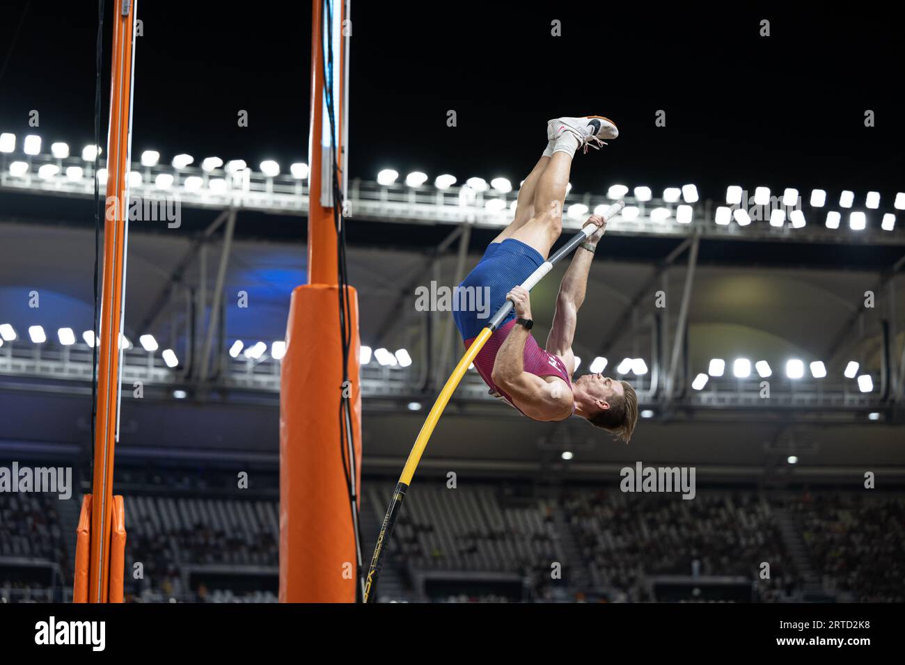 Christopher Nilsen nahm an den Budapester Leichtathletik ...