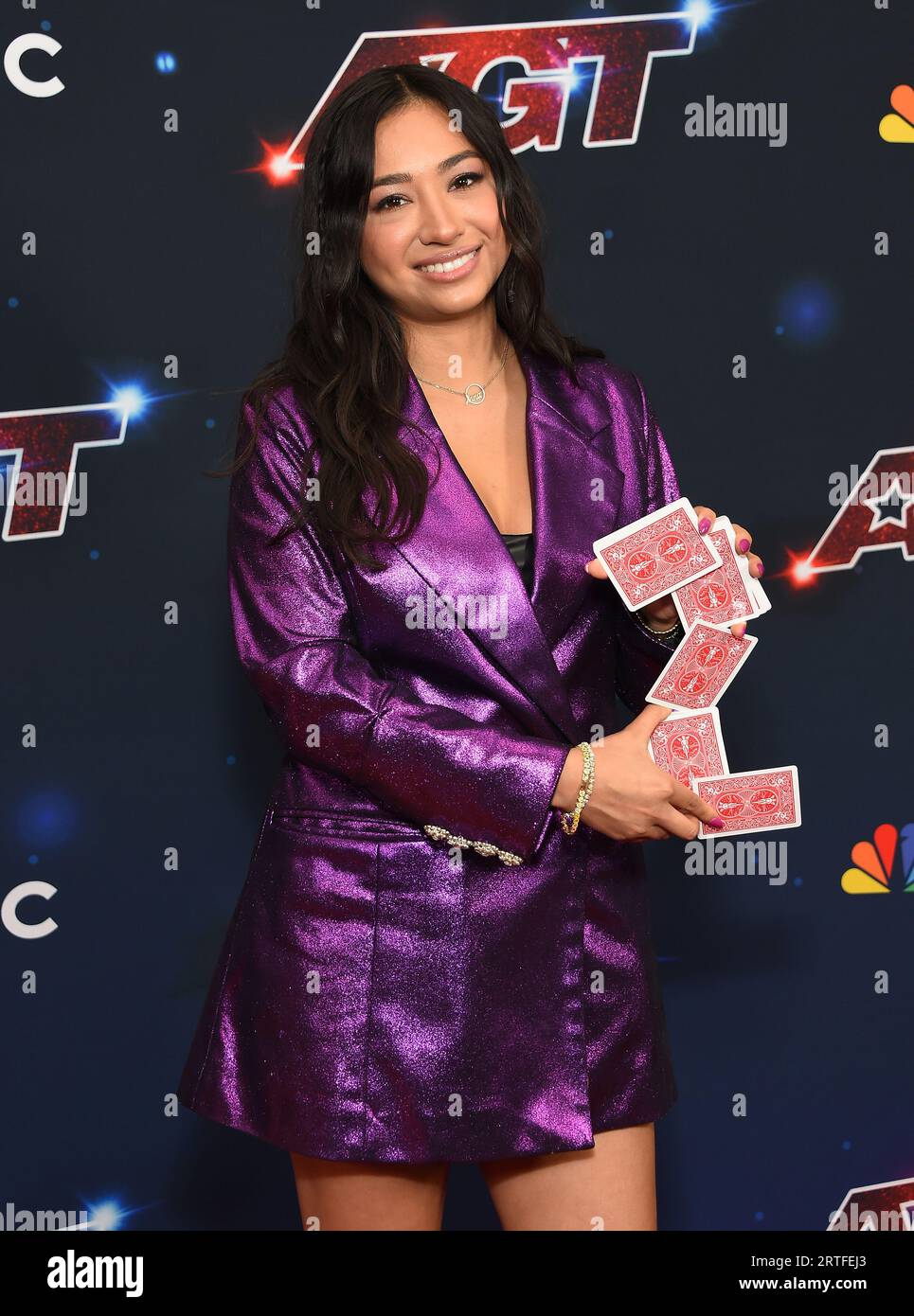 Pasadena, USA. September 2023. Anna Deguzman Backstage bei der Live ...