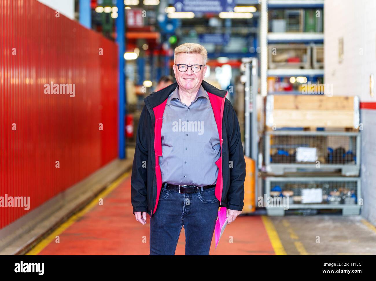 Fulda, Deutschland. September 2023. Thomas Engel, Werkleiter DB ...