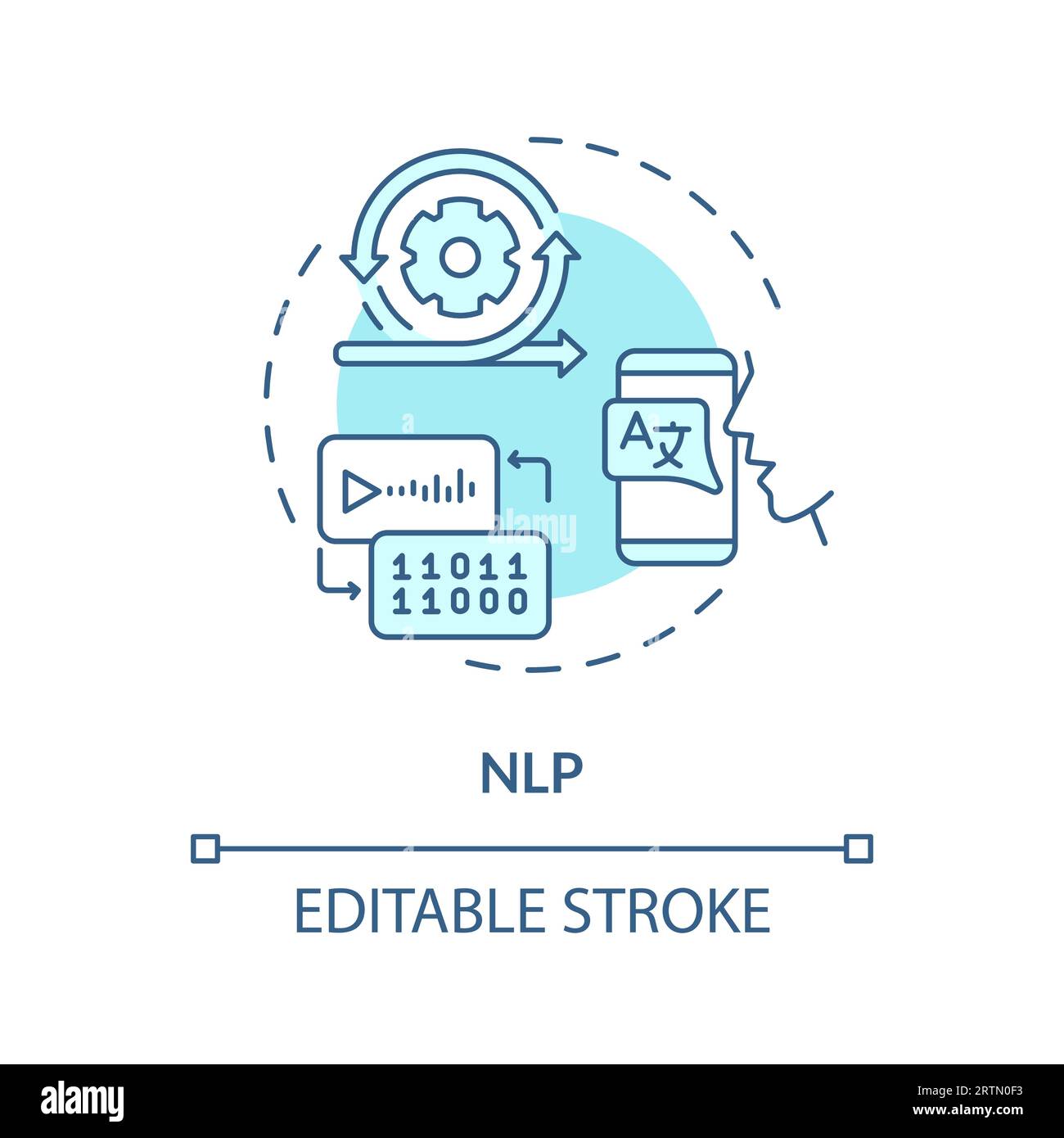 Nlp logo Stock-Vektorgrafiken kaufen - Alamy