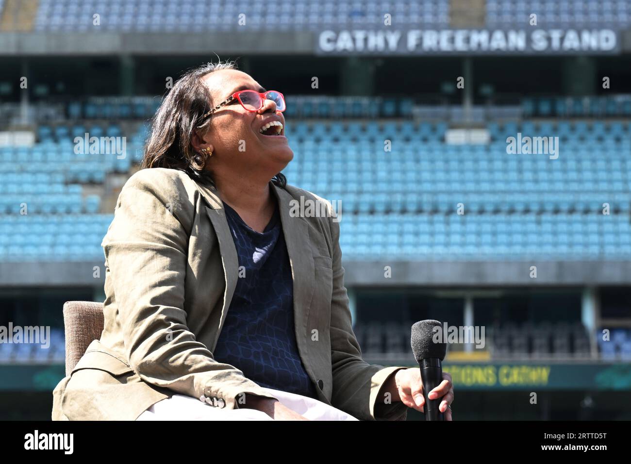 Sydney, Australien. September 2023. Olympiasiegerin Cathy Freeman vor ...