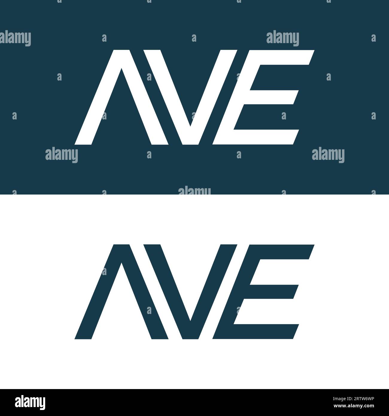 Ave logo design -Fotos und -Bildmaterial in hoher Auflösung – Alamy
