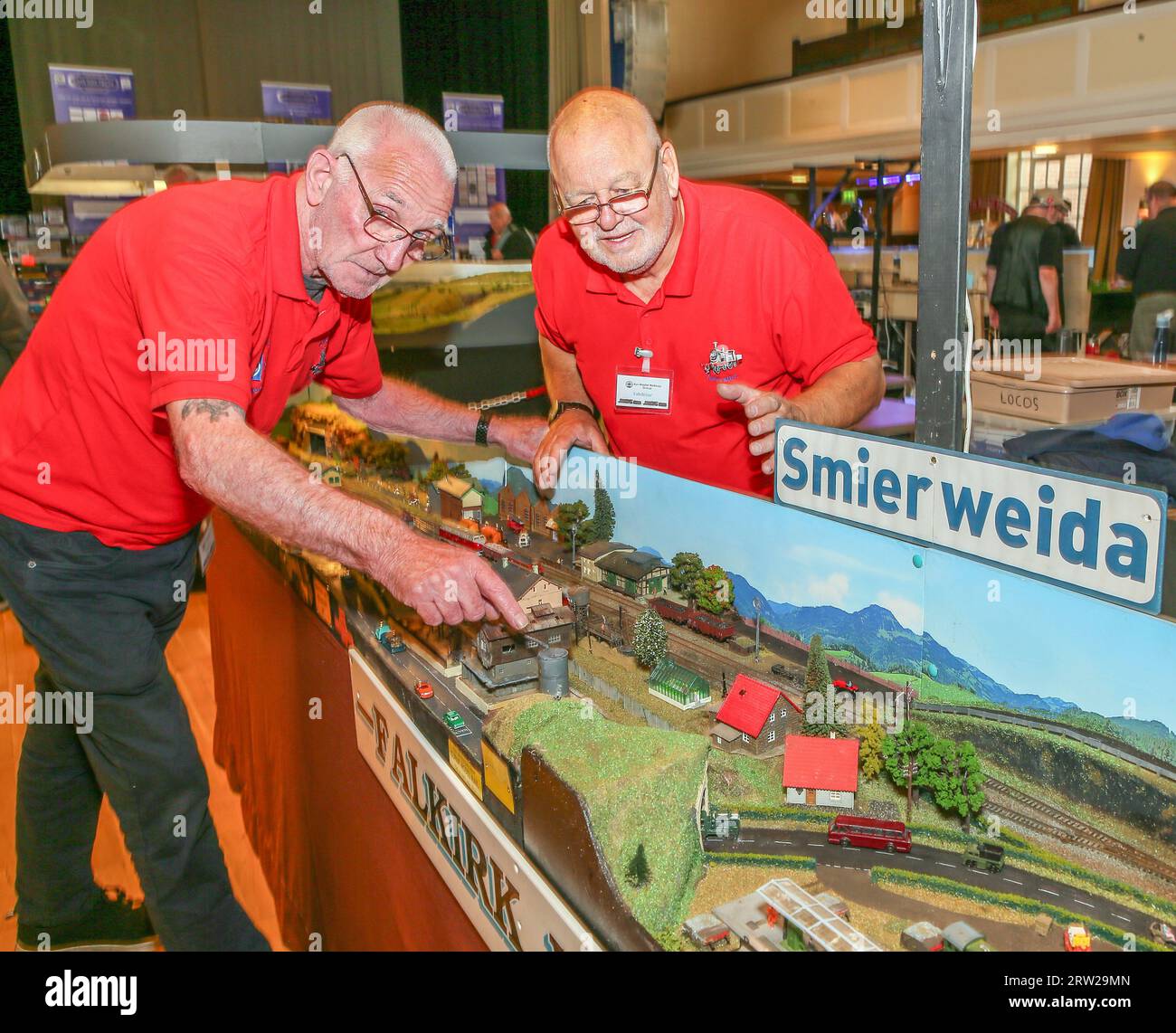 Troon, Großbritannien. September 2023. Die Ayr Model Railway Group ...