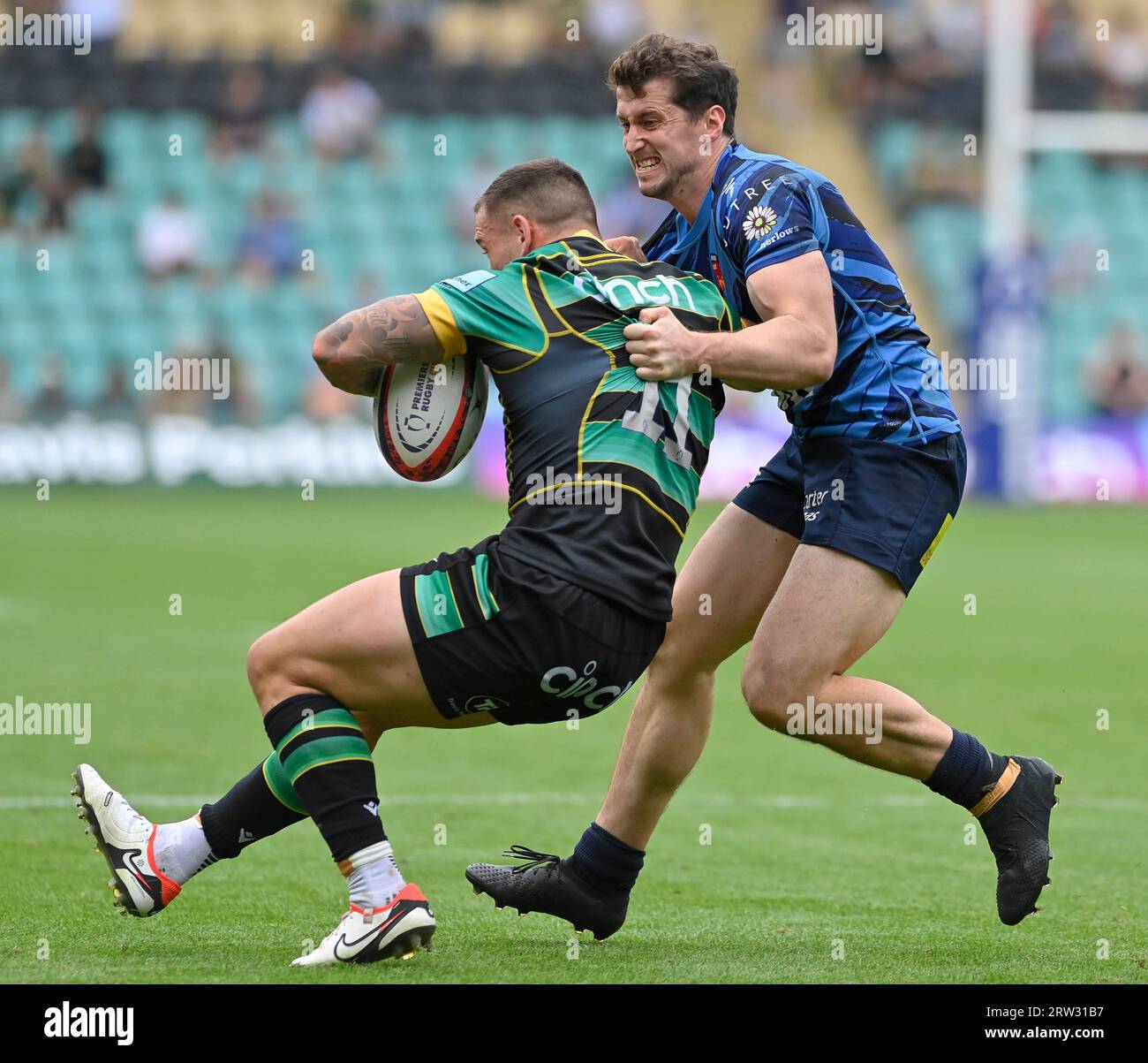 Northampton ENGLAND - 16. September 2023: Tom Seabrook von Northampton ...