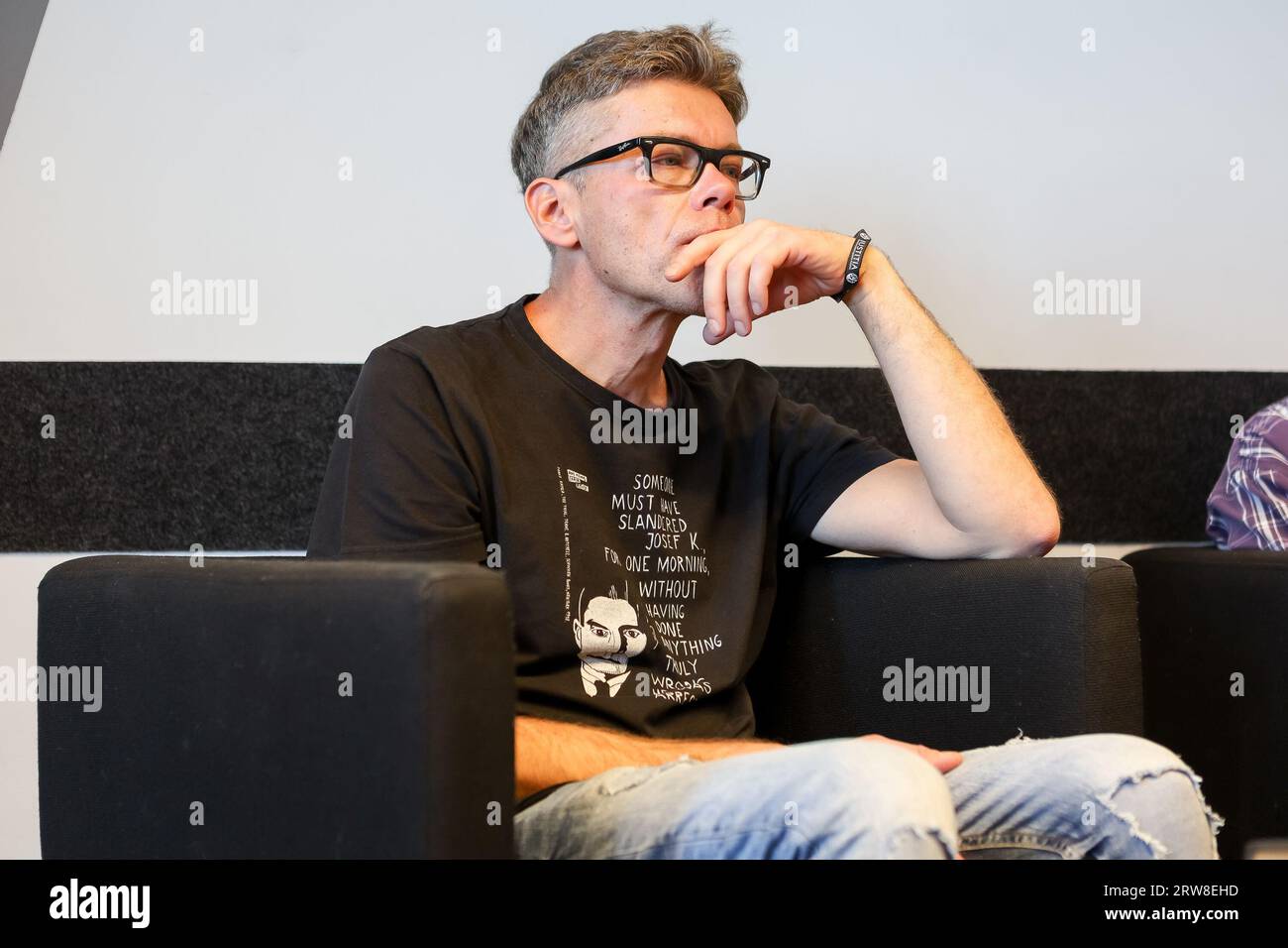 Danzig, Polen. September 2023. Richter Igor Tuleya wird bei der ...