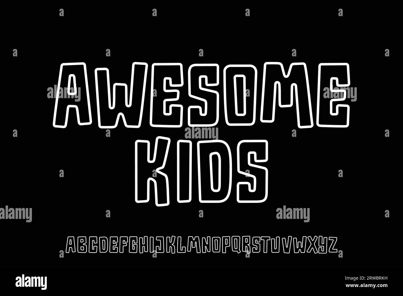 Kinder schriftart -Fotos und -Bildmaterial in hoher Auflösung – Alamy