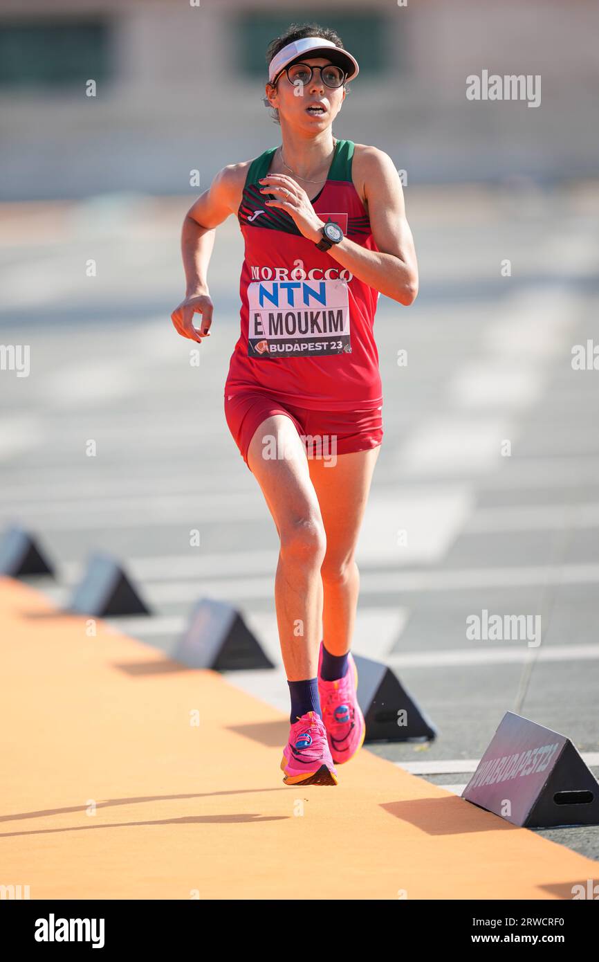 Citlali Cristian Moscote nahm am Marathon der Leichtathletik ...