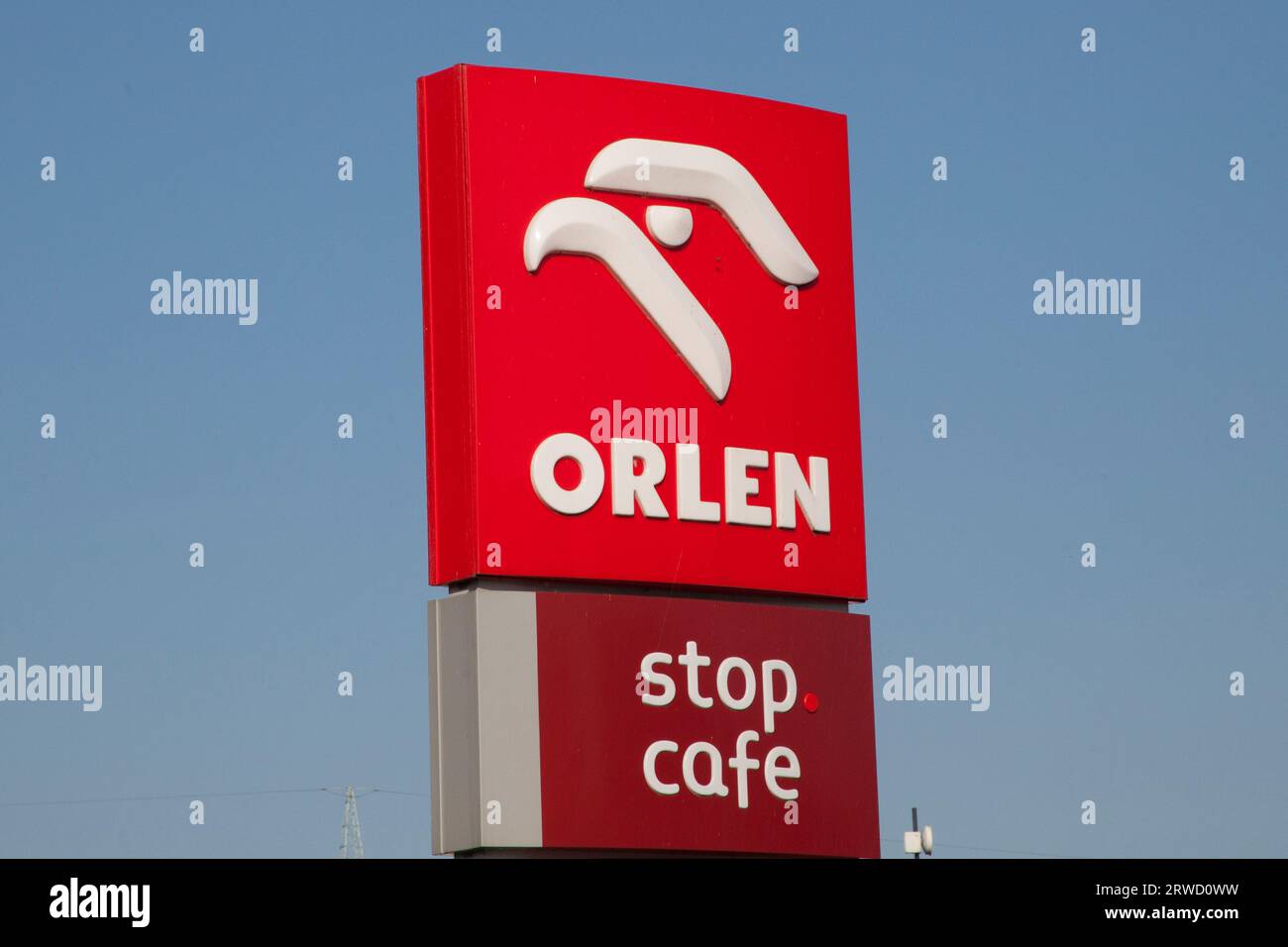 Logo orlen -Fotos und -Bildmaterial in hoher Auflösung – Alamy