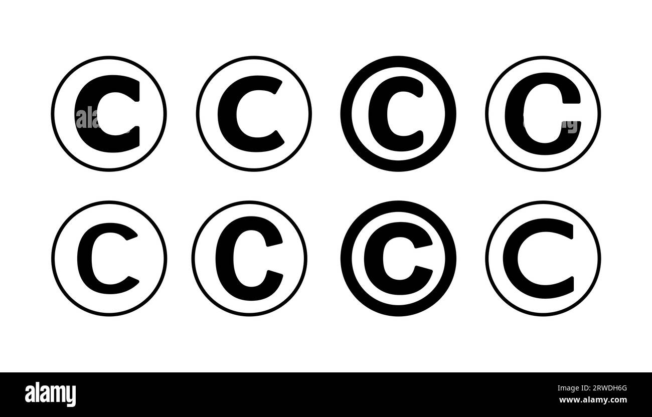 Copyright symbol -Fotos und -Bildmaterial in hoher Auflösung – Alamy