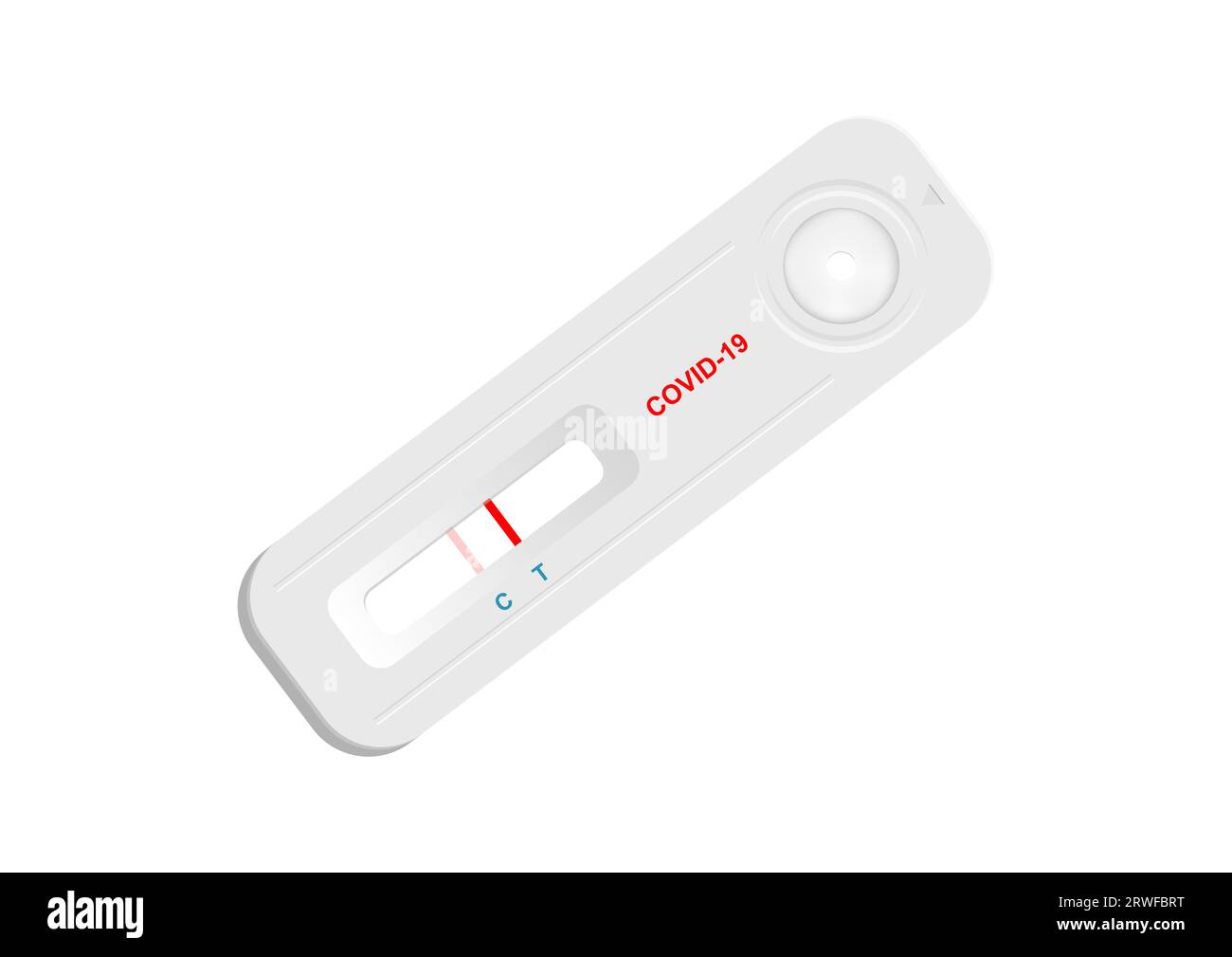 Covid antigen schnelltest Stock-Vektorgrafiken kaufen - Alamy