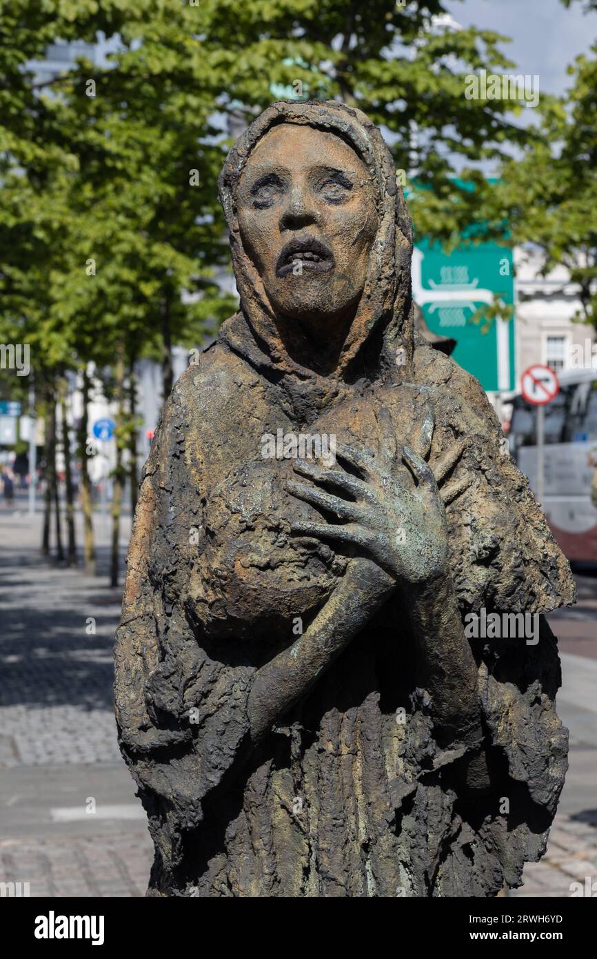 Memorial to the Great Famine Victims in Dublin, Ireland’s Great Famine ...