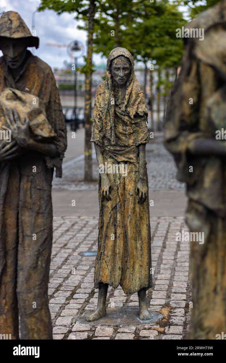 Memorial to the Great Famine Victims in Dublin, Ireland’s Great Famine ...