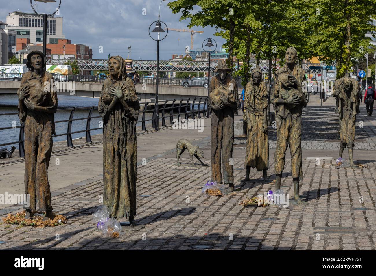 Memorial to the Great Famine Victims in Dublin, Ireland’s Great Famine ...