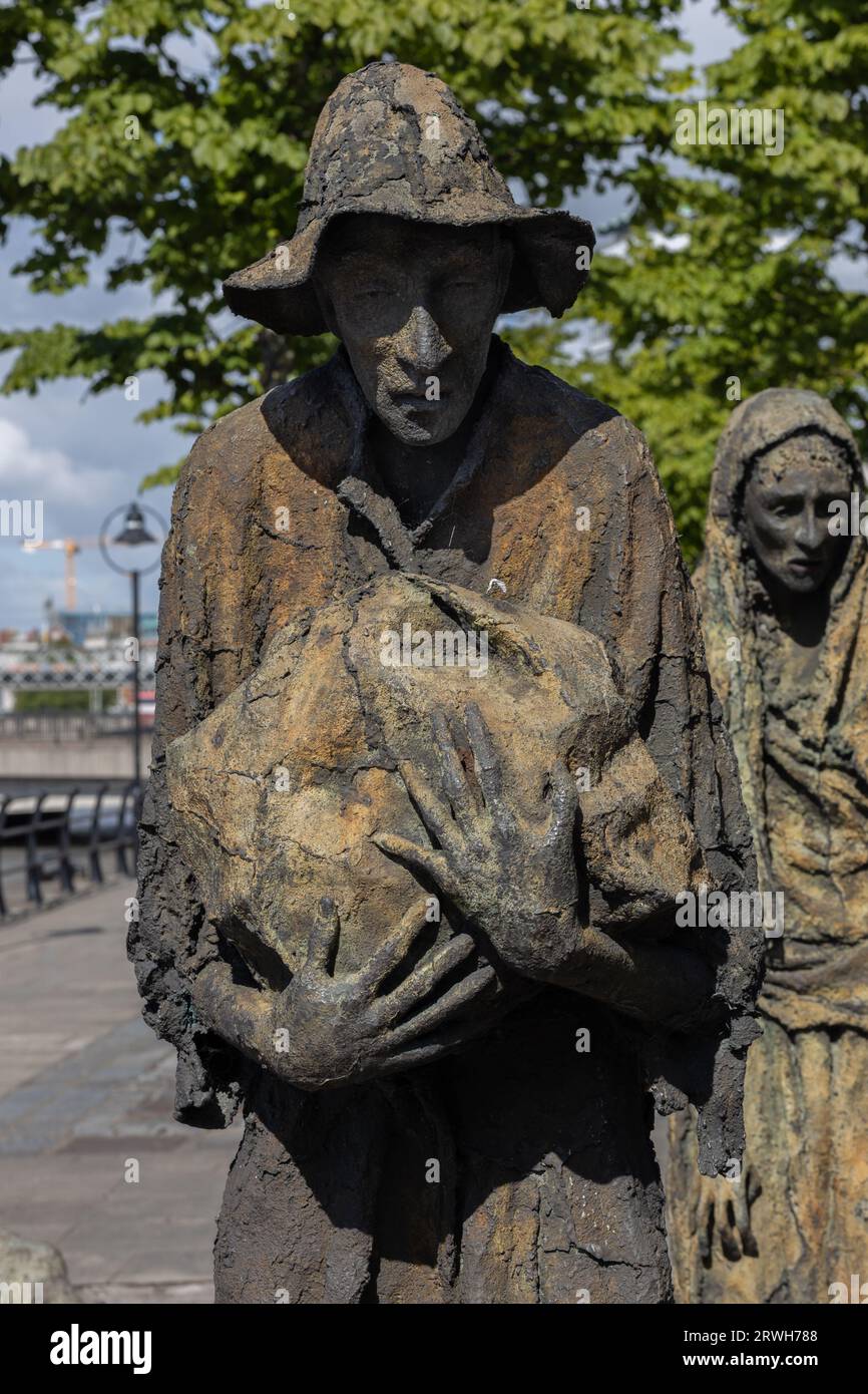 Memorial to the Great Famine Victims in Dublin, Ireland’s Great Famine ...
