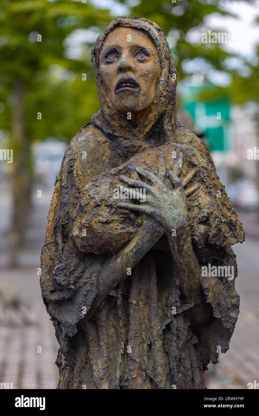 Memorial to the Great Famine Victims in Dublin, Ireland’s Great Famine ...