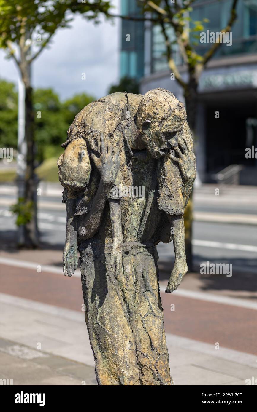Memorial to the Great Famine Victims in Dublin, Ireland’s Great Famine ...