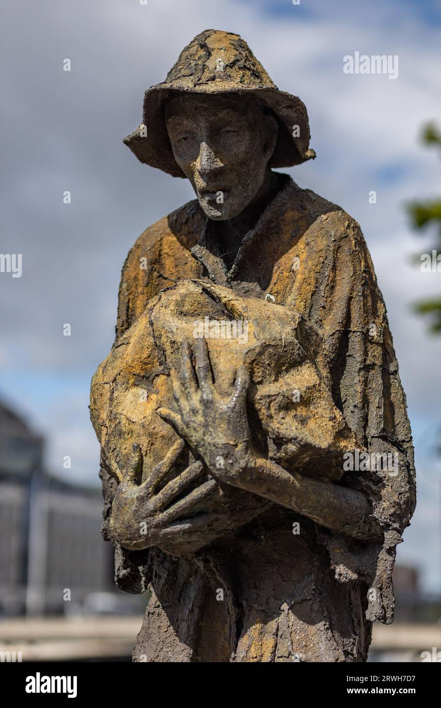 Memorial to the Great Famine Victims in Dublin, Ireland’s Great Famine ...