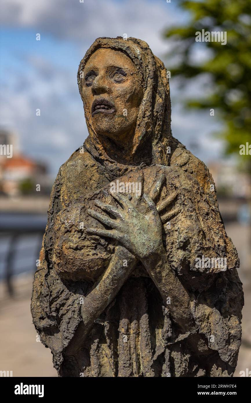 Memorial to the Great Famine Victims in Dublin, Ireland’s Great Famine ...