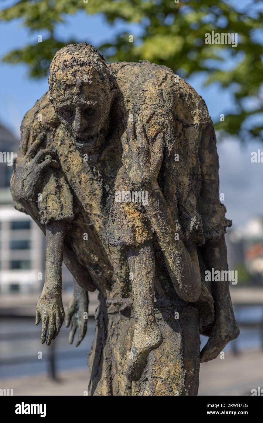 Memorial to the Great Famine Victims in Dublin, Ireland’s Great Famine ...