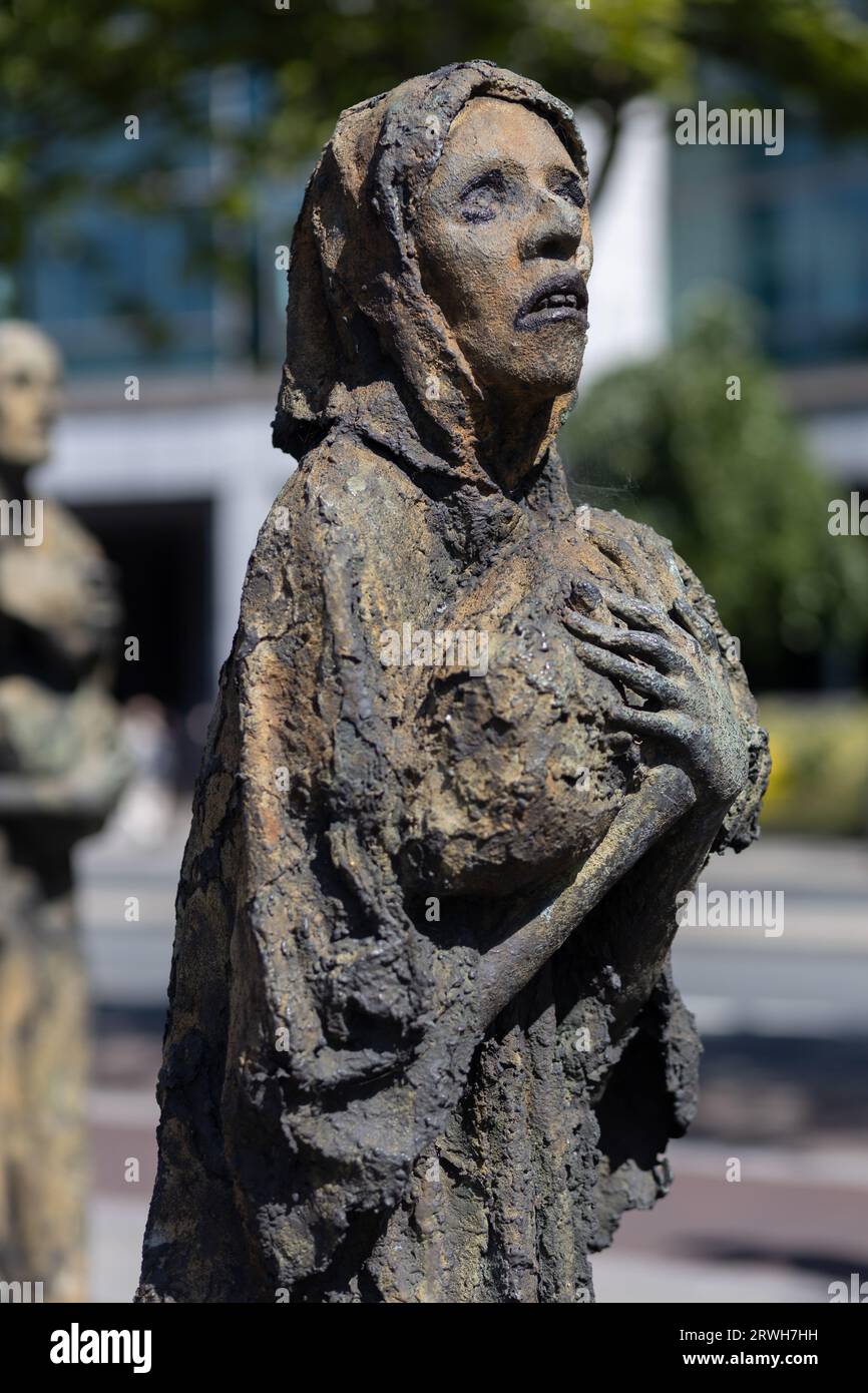 Memorial to the Great Famine Victims in Dublin, Ireland’s Great Famine ...