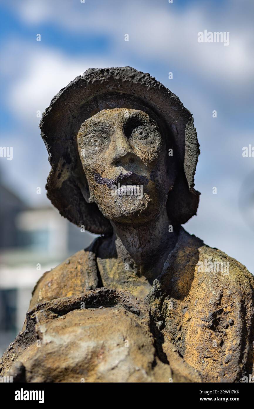 Memorial to the Great Famine Victims in Dublin, Ireland’s Great Famine ...