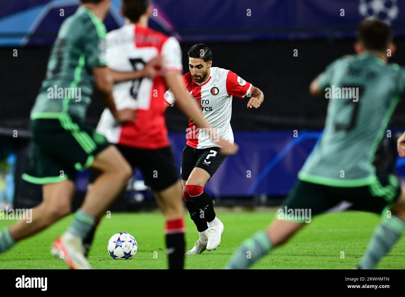 ROTTERDAM - Alireza Jahanbaksh aus Feyenoord erzielt die 2-0 beim UEFA ...