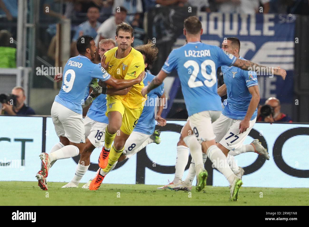 Rom, . September 2023. Rom, Italien 19.09.2023: Torhüter Ivan Provedel ...