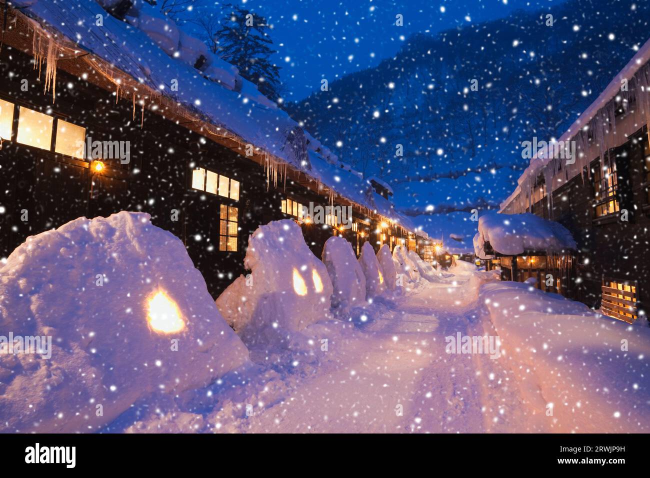 Nyuto hot spring village -Fotos und -Bildmaterial in hoher Auflösung – Alamy