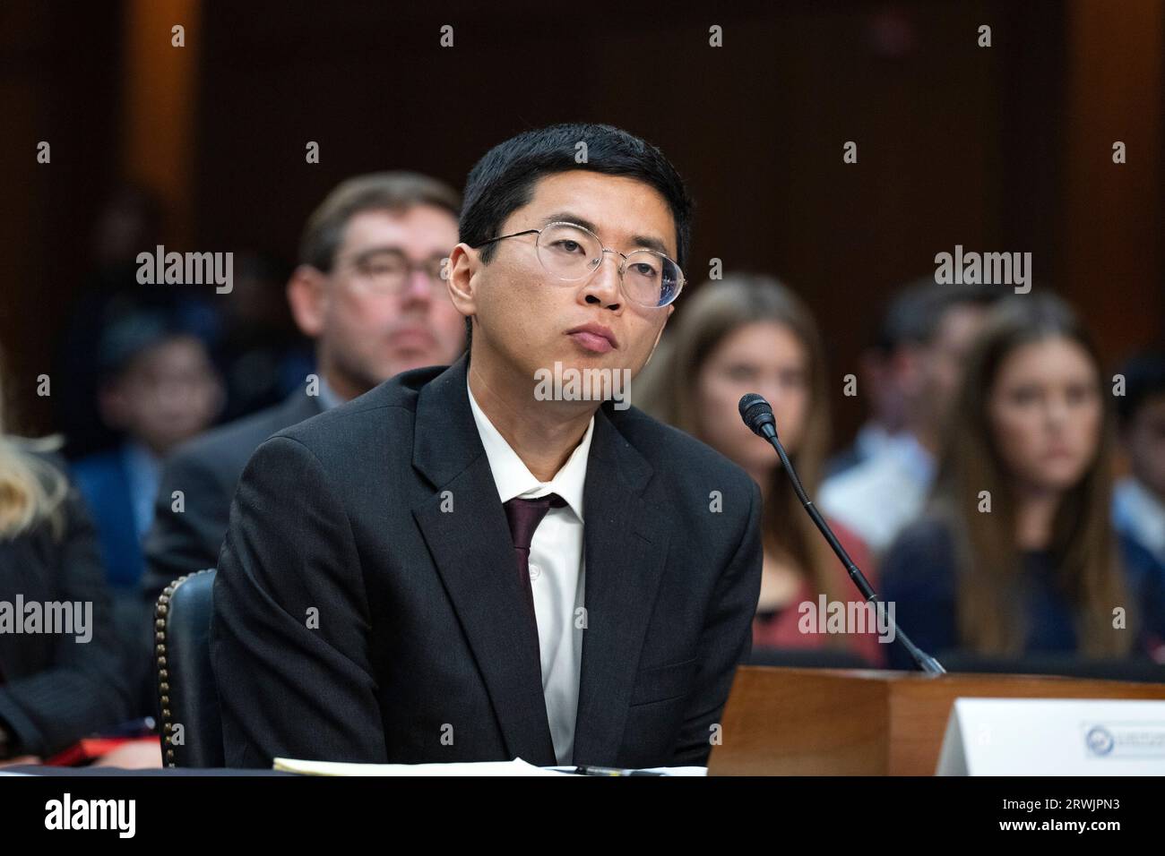 Washington, Vereinigte Staaten. September 2023. Dr. Jeffrey Ding ...