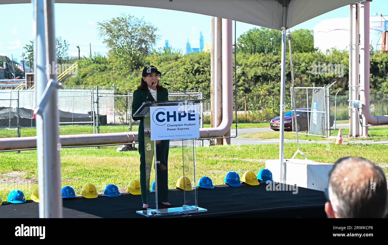 New York, Usa. September 2023. Kathy Hochul, der Gouverneur von New ...