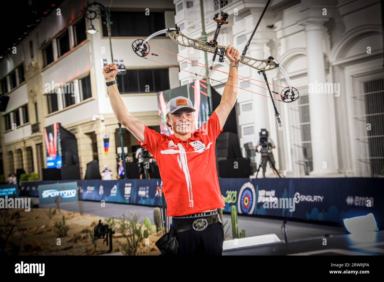 HERMOSILLO, MEXIKO - 9. SEPTEMBER: Mathias Fullerton aus Dänemark tritt ...