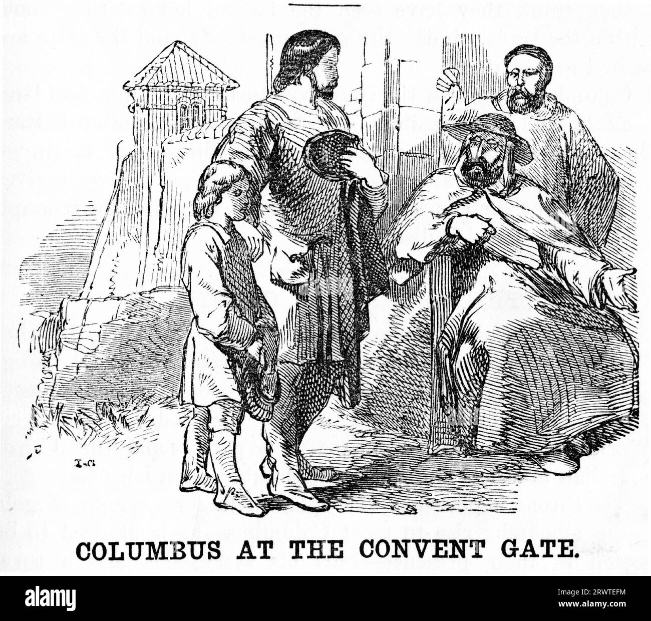 Gravur von christopher columbus -Fotos und -Bildmaterial in hoher ...