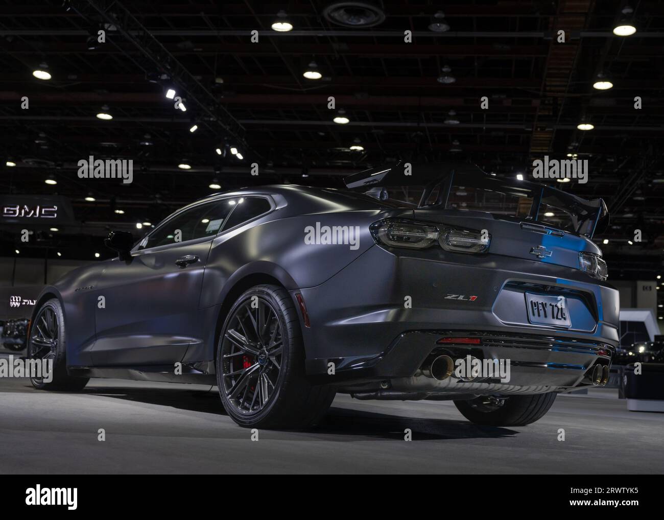 DETROIT, MI/USA - 13. SEPTEMBER 2023: A 2024 Chevrolet Camaro Collector ...