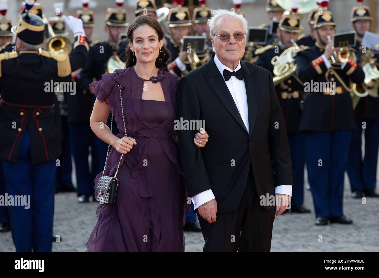 Versailles, Frankreich. 20. September 2023. Staatliches Abendessen zu ...
