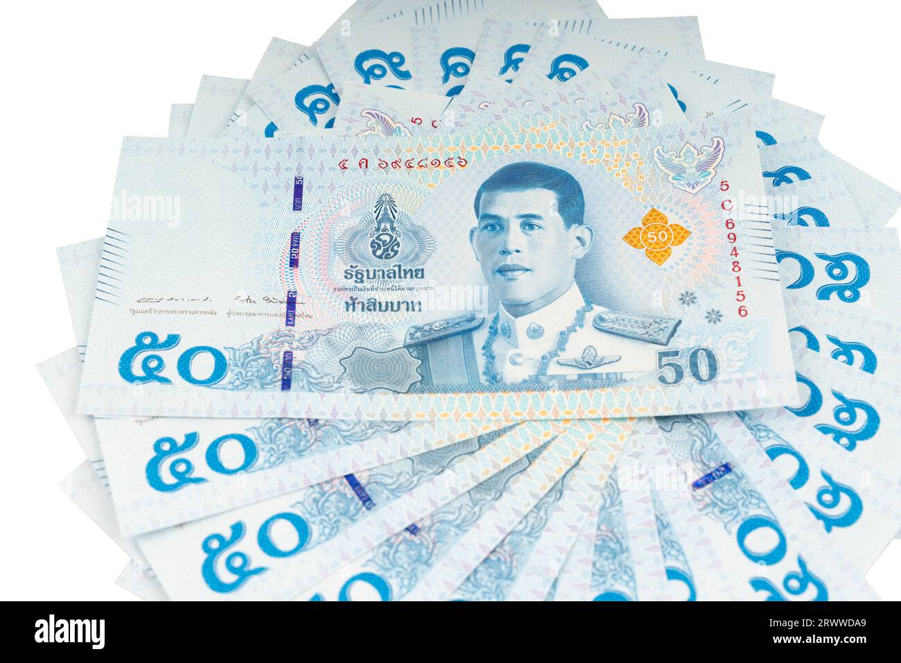 Thai banknote 50 baht -Fotos und -Bildmaterial in hoher Auflösung – Alamy