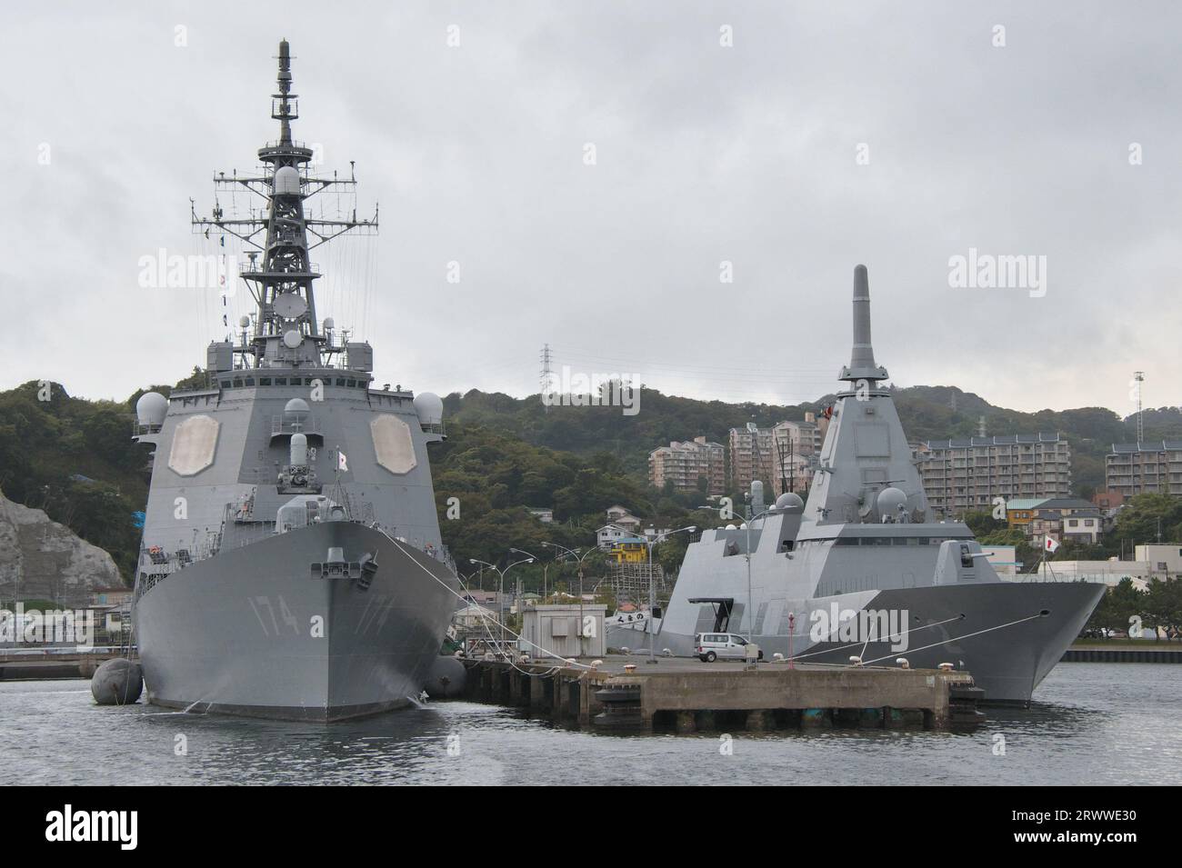 Yokusuka, Japan. September 2023. Japans Maritime Self-Defense Force ...