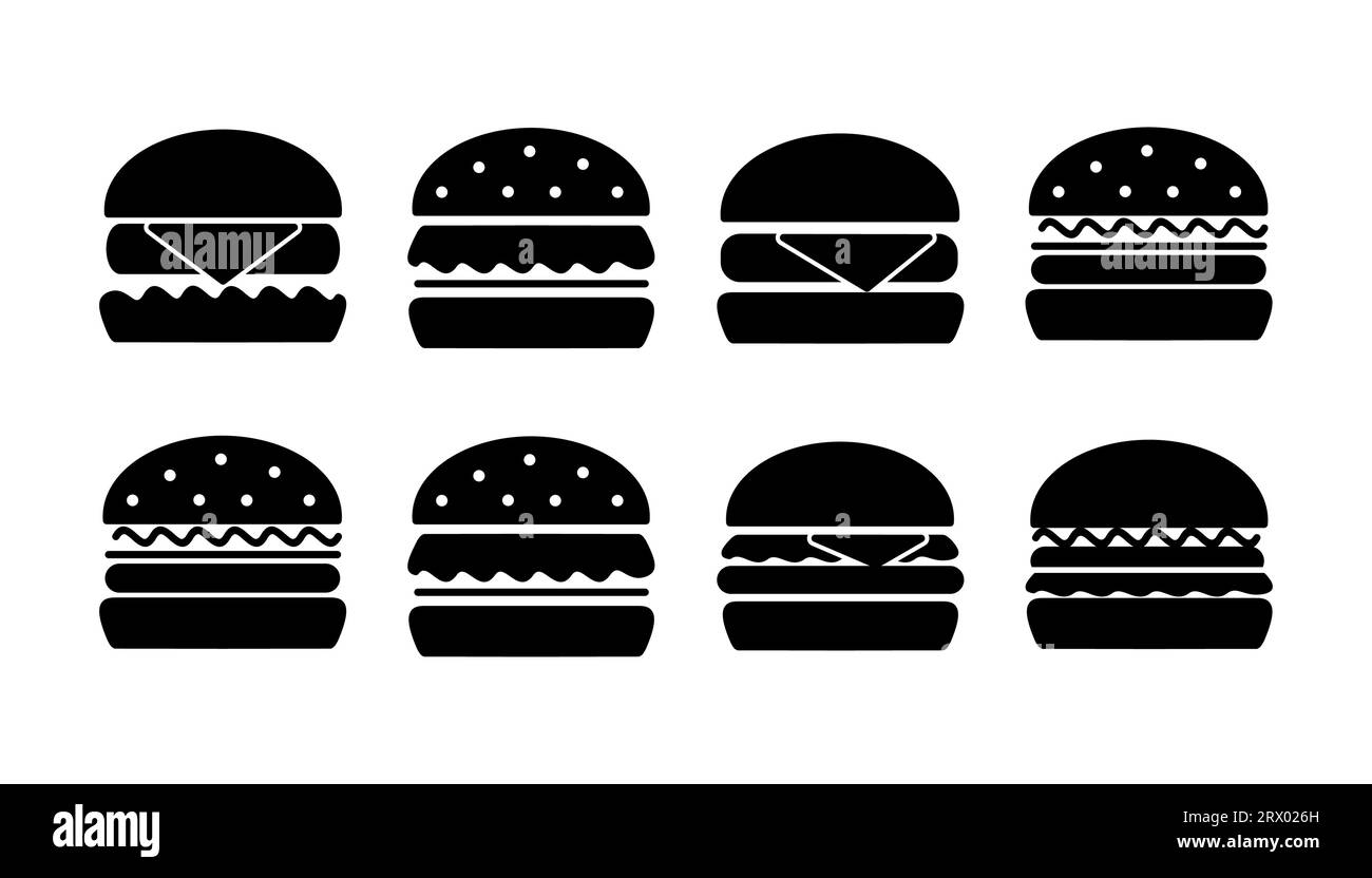 Burger shop logo Stock-Vektorgrafiken kaufen - Seite 2 - Alamy