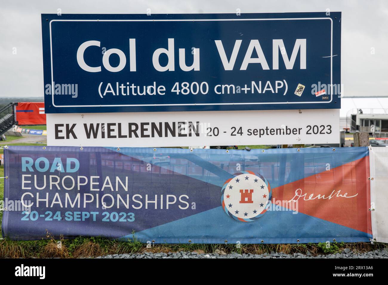 Wijster, Niederlande. September 2023. Die Abbildung zeigt den Col du ...