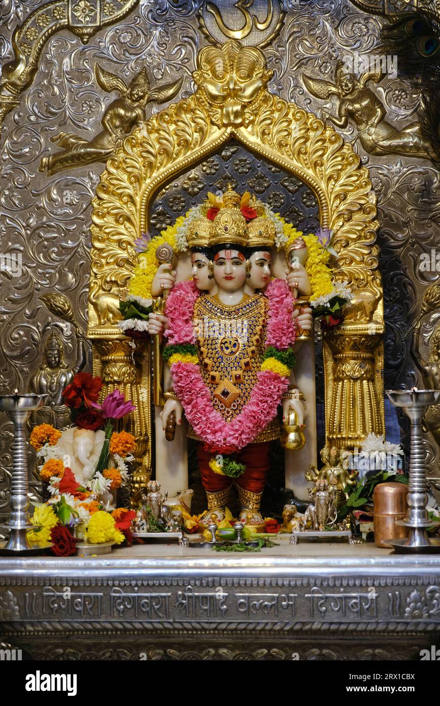 21. September 2023, Pune, Maharashtra, Indien, der Shri Datta Mandir ...