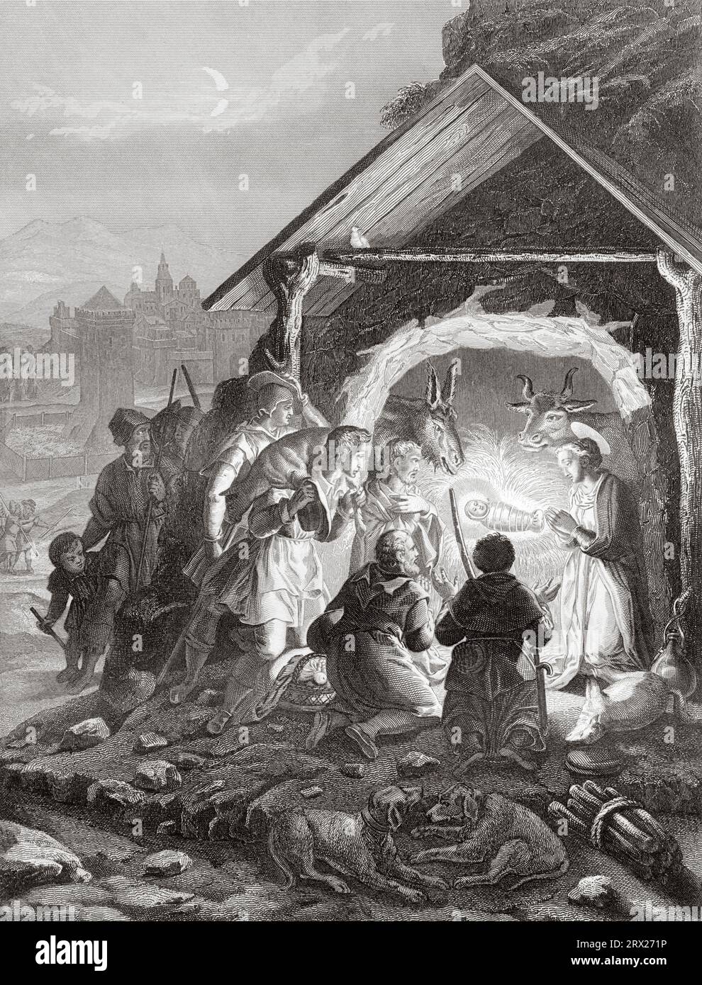 Jesus geburt im stall in bethlehem -Fotos und -Bildmaterial in hoher Auflösung – Alamy