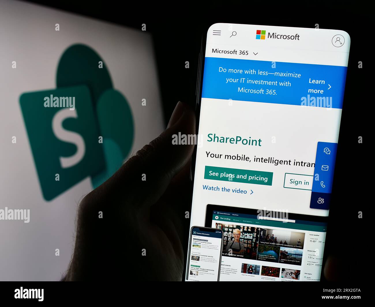 Microsoft sharepoint logo -Fotos und -Bildmaterial in hoher Auflösung ...