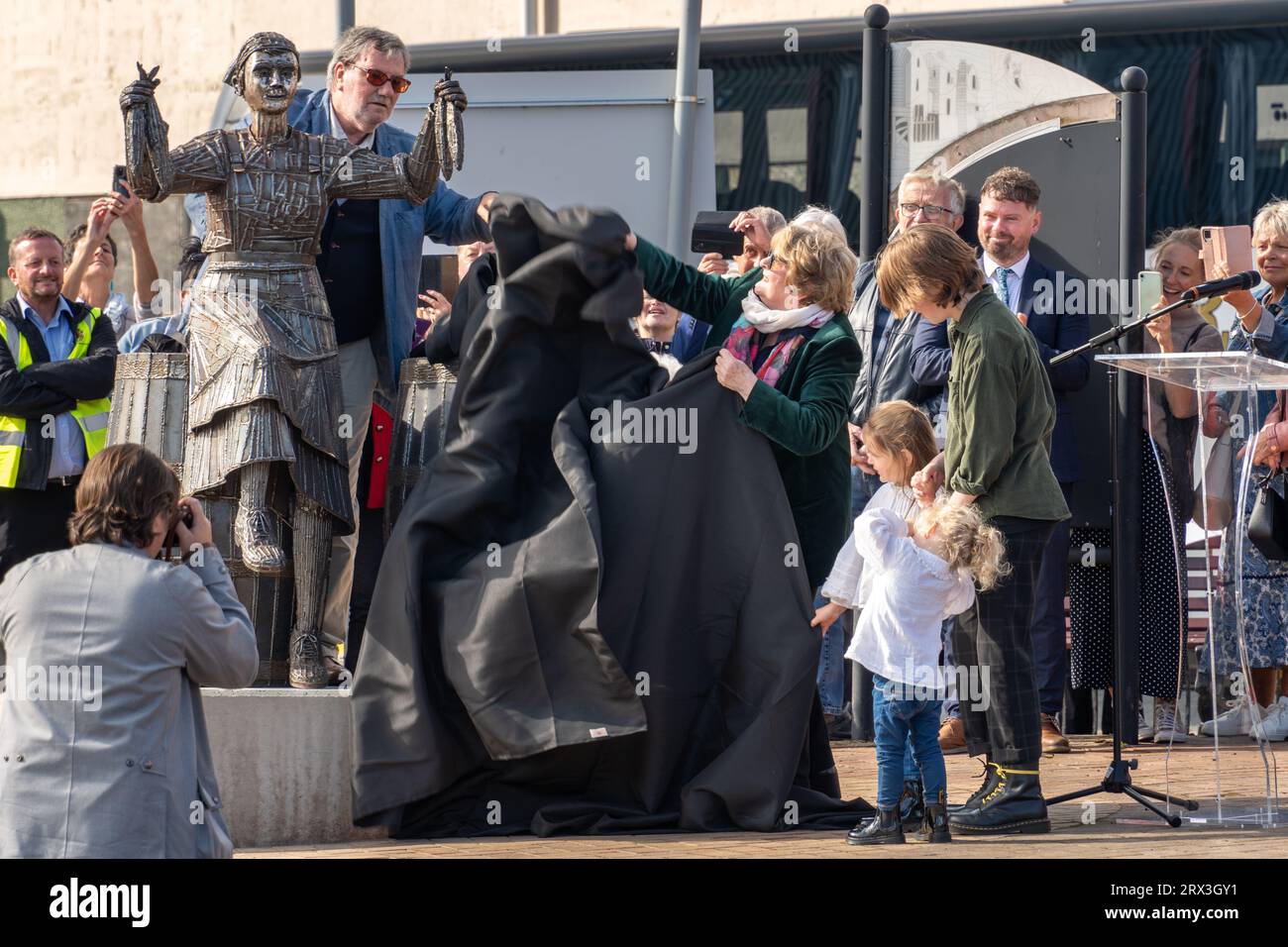 North Shields, North Tyneside, Großbritannien. September 2023. Launch ...